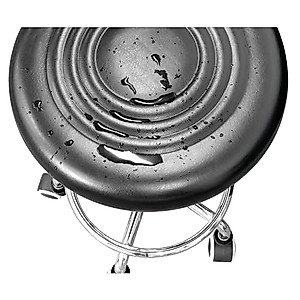 Performance Tool W85027 Adjustable (19 - 24 Inch) Pneumatic Rolling Bar Stool, 250 Lbs Capacity