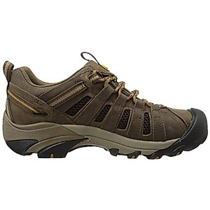KEEN Voyageur Hiking Shoe - Men's Black Olive/Inca Gold, 14.0