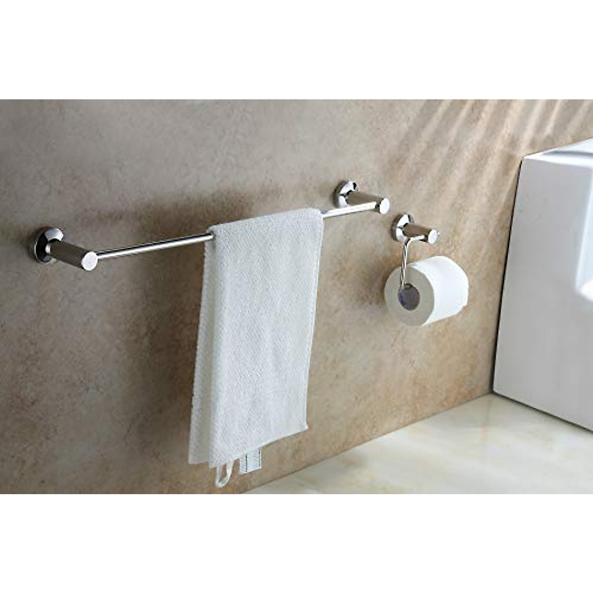 Paradise Bathworks 66426 Nirvana Robe Hook, Polished Stainless Steel