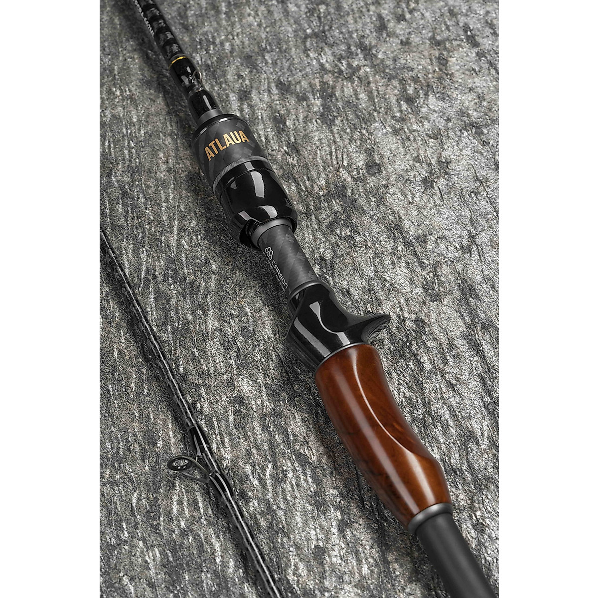 Fishing Planet Baitcast Rod Atlaua - Inshore Rod for Trout and Bass, Two Pieces, SK Reel Fuji Seat, 7' Medium and 6' 6'' Medium Light