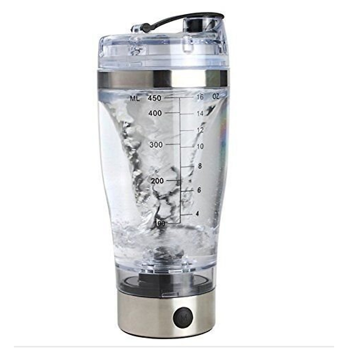 Electric Protein Shaker Blender My Water Bottle Automatic Movement Vortex Tornado 450ml Free Detachable Smart Mixer Cup