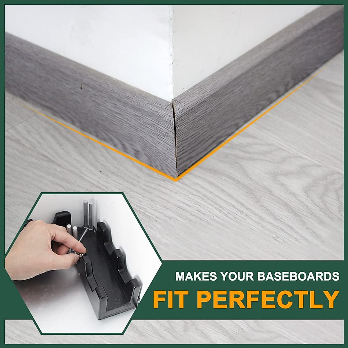 2-in-1 Mitre Measuring Cutting Tool, Measuring and Sawing Mitre Angles Cutting Tool for Home Improvement, Carpentry Work, Miter Saw Protractor Tool Professional woodworking tools