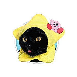 Kitan Club Cat Cap - Pet Hat Blind Box Includes 1 of 5 Cute Styles - Soft, Comfortable - Authentic Japanese Kawaii Design - Animal-Safe Materials, Premium Quality (Kirby)