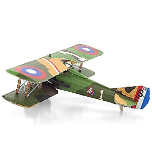Metal Earth SPAD S.XIII 3D Biplane Metal Model Kit Fascinations