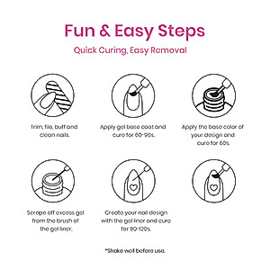 beetles Reflective Glitter Nail Art Gel Liner, 6 x 7ml Gel Nail Polish Built in Thin Brush, Soak off Curing Nail Gel for French Tip Nails Design Sparkle Under Light Flash Diamond Painted Polish