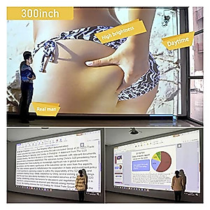 C600WST1080P Full HD Short Throw Daylight Hologram 3LCD Video Projector for Cinema Education Meeting Advertise