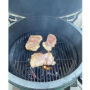 ZBXFCSH Ash Charcoal Basket with Divider Big Green Egg Accessories,Stainless Steel Grill Ash Baskets for The Large Big Green Egg,Kamado Joe Classic,Pit Boss,Louisiana & Other Grills