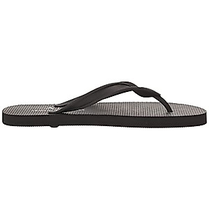 A | X ARMANI EXCHANGE Men's Logo Flip Flop, Black, 10