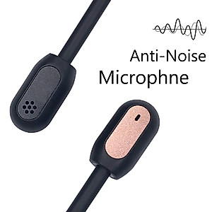 Boom Mic Cable Compatible with Bose QC35 II Replacement Cable, QCSE, QC45, QC35 Gaming Headset / 3.5mm Headphones Cord with Boom Microphone for Xbox Controller, PS5, PS4, PC (Mic Mute Switch)