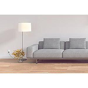 Power by SimplySmart Home, Dual Outlet Timer/Automation, DIY, USB Charger, Nightlight, No tools, No wiring, Snap on, Alexa, Google Assistant, iOS, Android, Smart Home, App