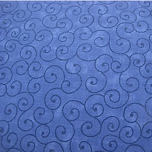 108” Wide 100% Cotton Tilt-A-Whirl Navy Quilt Backing