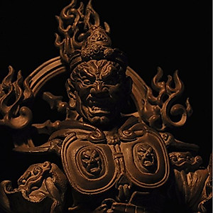 Kaiyodo Takeya Revoltech Action Figure: #005 Jikokuten Wooden Version