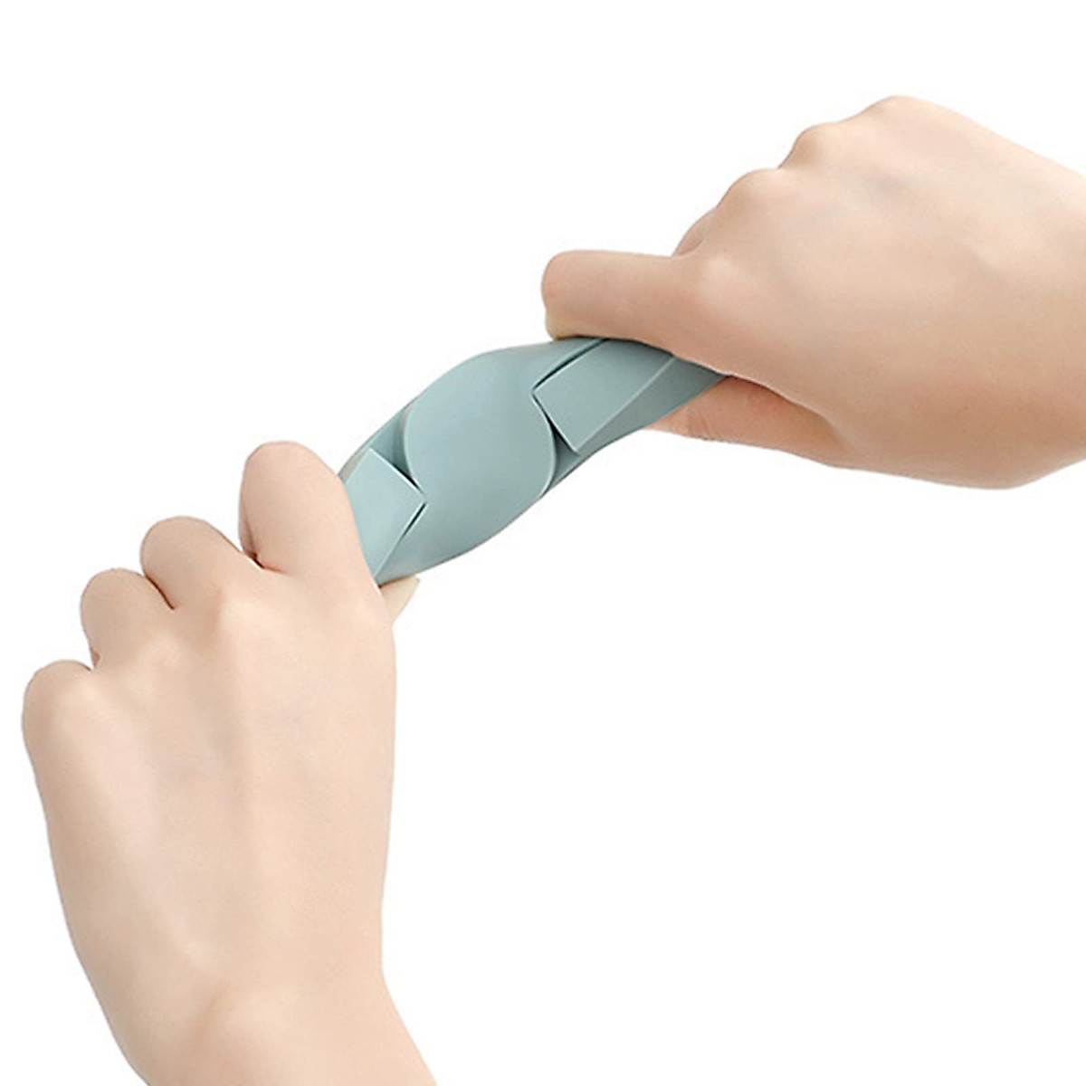 Foldable Silicone Trivets Non-Slip Heat-Resistant Folding Pad with Collapsible Cross Design for Hot Dishes Hot Pots and Pans (5PCS)