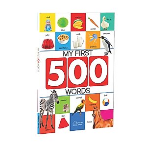 My First 500 Words: Early Learning Picture Book