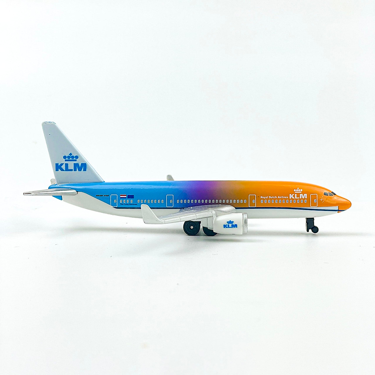 AVIAMUSE KLM Model Airplane, Multi-Color Livery Single Planes Die-cast Model Plane Aircraft Suitable for Collection & Christmas, Birthday Gifts