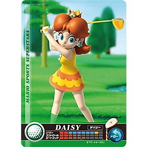Nintendo Mario Sports Superstars Amiibo Card Golf Daisy for Nintendo Switch, Wii U, and 3DS
