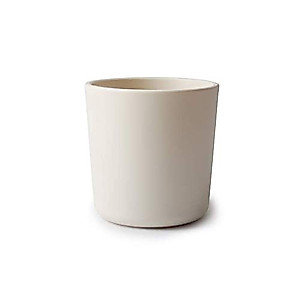 mushie Dinnerware Cups For Kids | Made in Denmark, Set of 2 (Ivory)