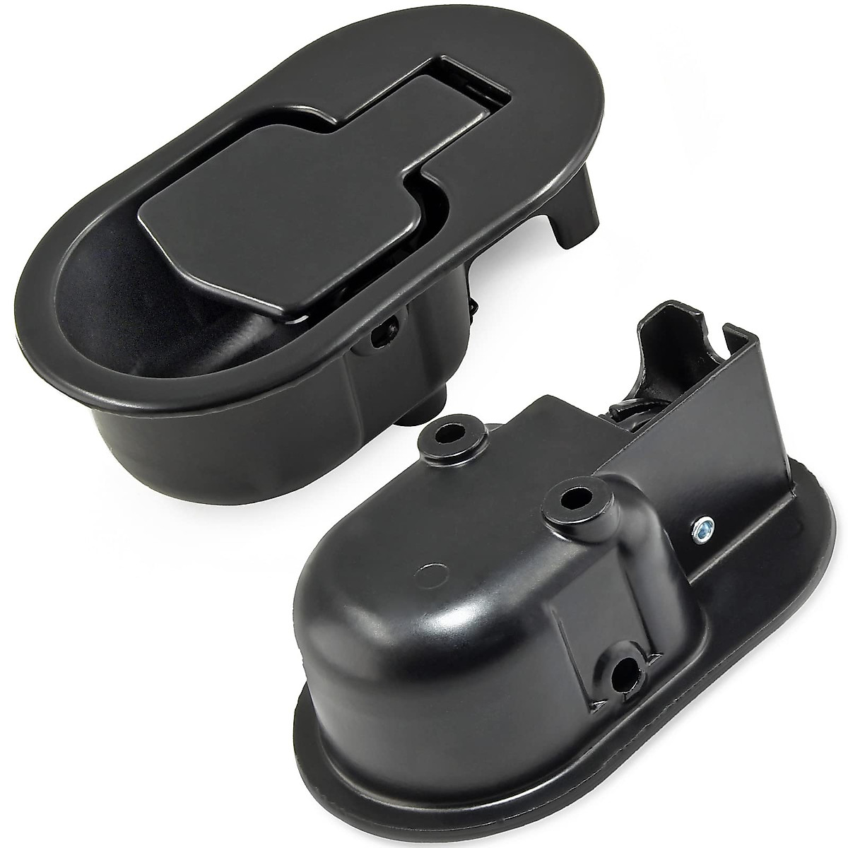 BokWin 1 Pcs Metal Recliner Pull Handle Replacement,Couch Sofa Cable Chair Recliner Lever Handle,Exposed Cable Length 4.9inch