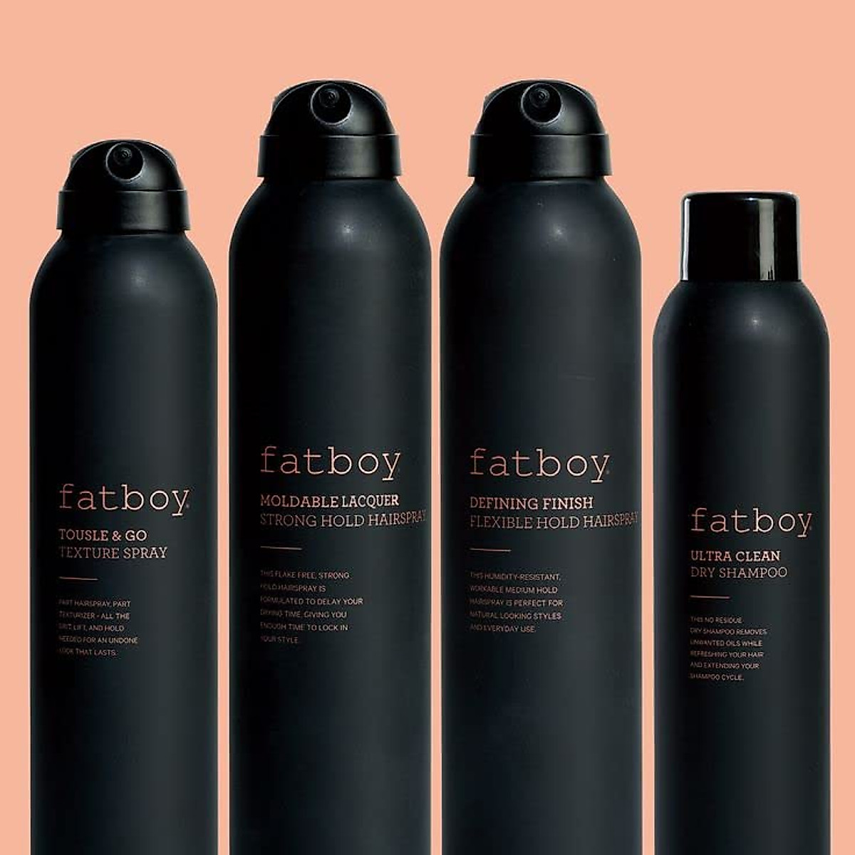 Fatboy Hair Ultra Clean Dry Shampoo, Oil Absorbing and Refreshing, Dry Hair, 1 Oz.