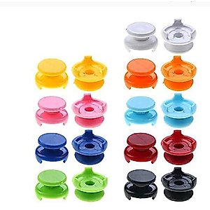 Melocyphia Antislip Thumbsticks Cap Thumb Stick Grips Joystick Cap High Extender Cover for PS5 PS4 Xbox 360 Controller (Red)