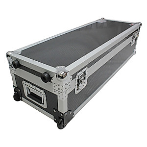 ProX XS-UTL12W ATA Utility Flight Travel Heavy-Duty Storage Road Case with Low Profile Wheels – 41"x11"x14" Exterior