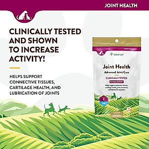 Advanced Care Joint Health Care Soft Chew Supplement for Dogs and Cats, Clinically Tested, Lubricates Joints, Maintains Cartilage, Maintains Joint Flexibility, Made by NaturVet