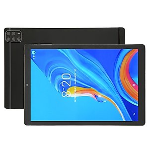 Airshi 2 in 1 Tablet, Dual Speakers 1960x1080 Tablet with Keyboard for Study (US Plug)