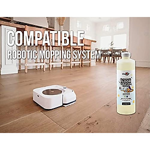 DU-MOST Enzymatic Floor Cleaner Concentrate (1 Oz Makes 1 Gal), No, Streak, No Rinsing, Kids & Pets Safe, Hard Surface Floors, Citrus Scent, 16 Fl Oz