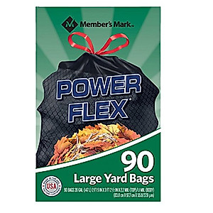 Member's Mark 39 gal. Power-Guard yd Drawstring Trash Bags (90 ct.)