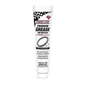 Finish Line Premium Grease made with Teflon Fluoropolymer, 3.5 Ounce