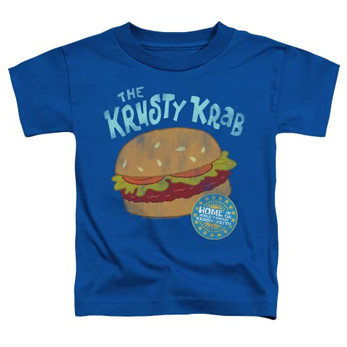 Sons of Gotham Spongebob Squarepants Krusty Krab - Toddler T-Shirt Royal
