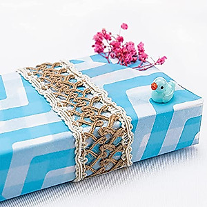 MR FIVE 120 Sheets Blue Tissue Paper Bulk,19.6"x 13.8",Blue Tissue Paper for Gift Bags,Baby Blue Tissue Paper for Crafts,Tissue Paper for Baby Shower Birthday Wedding Holiday