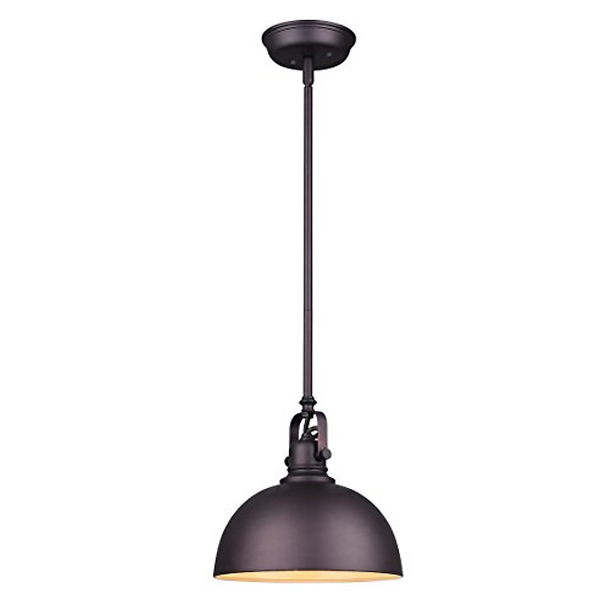 CANARM LTD. IPL222B01ORB Canarm LTD IPL222B01ORB Polo 1-Light Pendant Oil Rubbed Bronze