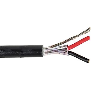 Belden 22 AWG 2 Conductor Shielded Cable 100 Feet