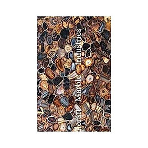 42"x24" Mix Multi Colour Agate Table Top Rectangular Table, Center Table, Coffee Table, Patio Table, Hallway Table, Living Room Furniture