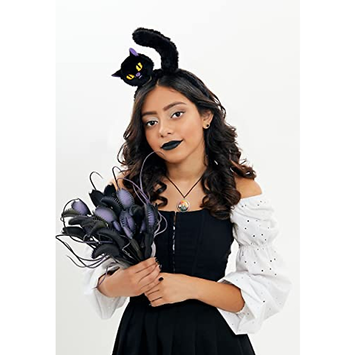 Disney Hocus Pocus Binx the Cat Headband - Black Cat Head Band - Hocus Pocus Headband