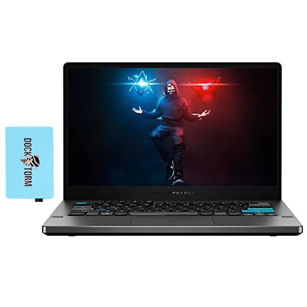 ASUS ROG Zephyrus G14 Alan Walker Special Edition 14.0" 120Hz 2K QHD Gaming Laptop (AMD Ryzen 9 5900HS, 16GB RAM, 1TB SSD, GeForce RTX 3050 Ti 4GB, Backlit KYB, WiFi 6, BT 5.2, Win 10 Home) W/Hub