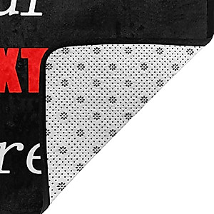 Custom Rug Add Your Photo Text Logo,Personalized Non-Slip Washable Carpet for Home Decoration Bedroom Kitchen Living Room Office,60''x39''