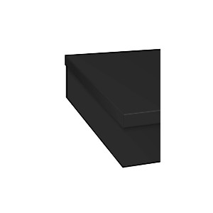 Pioneer Jumbo Scrapbook Storage Box, Black, 14.75 Inch x 13 Inch x 3.75 Inch