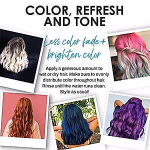 Keracolor Clenditioner MERLOT Hair Dye - Semi Permanent Hair Color Depositing Conditioner, Cruelty-free, 12 Fl. Oz.