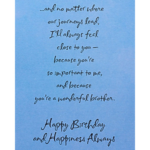 American Greetings Birthday Card for Brother (Special Wishes)