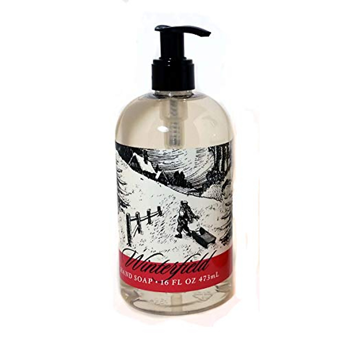 Greenwich Bay Trading Company Holiday Collection: Winterfield 16oz Hand Soap, 16 Ounce Hand Soap