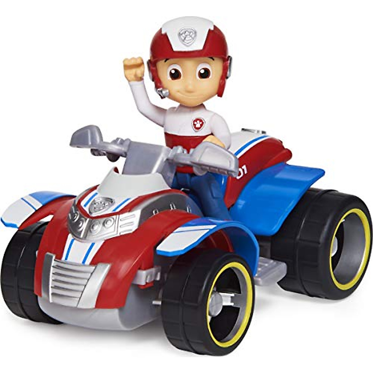 Paw Patrol, Ryder’s Rescue ATV Vehicle with Collectible Figure, for Kids Aged 3 and up
