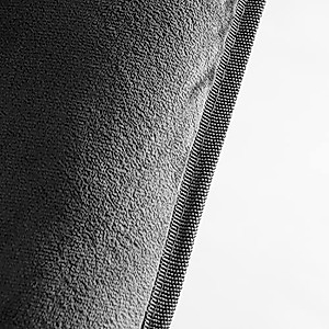 Urban Lifestyle Micromink Hex Saucer Chair, Grey