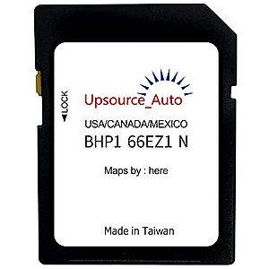 SD Card GPS Navigation Map BHP1-66-EZ1N Compatible with Mazda: 3, 6, Cx3, Cx9, Cx5. USA/CAN/MEX Maps Accessories Sport/Touring/Grand Touring (BHP166EZ1N), Black