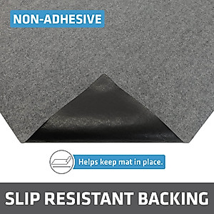 Drymate Premium XL Under Sink Mat, Waterproof Cabinet Protection Mats for Kitchen & Bathroom, Absorbent Shelf Liners, Slip-Resistant, Non-Adhesive, Machine Washable (USA Made)(24”x59”)(Light Grey)