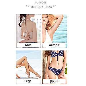 6-Layer Blade Women's Razor BEoffer 6 Pack Razor Blade Silky Smooth Shave for Women Body Arm Leg Hair Bikini Safety Razor Blades Close Shave with Minimal Irritation Disposable Razors Hair Remover