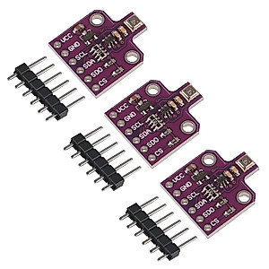 ACEIRMC BME680 Digital Temperature Humidity Pressure Sensor Breakout Board Compatible for Arduino Raspberry Pi ESP8266 3~5VDC BME680 (3pcs)