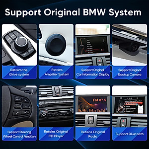 for BMW 3 4 Series F30 F31 F34 (2012-2017) F20 F21 F22 F23 Upgrade Radio Stereo Car Radio Qualcomm 665 (4GB + 64GB) Built-in 4G LTE GPS Navigation Apple CarPlay Android Auto10.25 inch Touch Screen