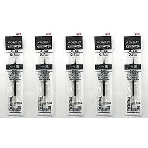 uni-ball Jetstream Fine Point Roller Ball Pens Refills for Standard Pen Type -0.7mm-black Ink-value Set of 5